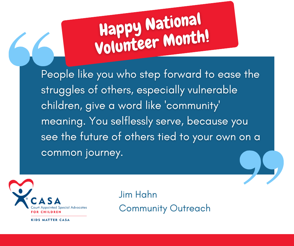 Happy National Volunteer Month! — Kids Matter Inc.