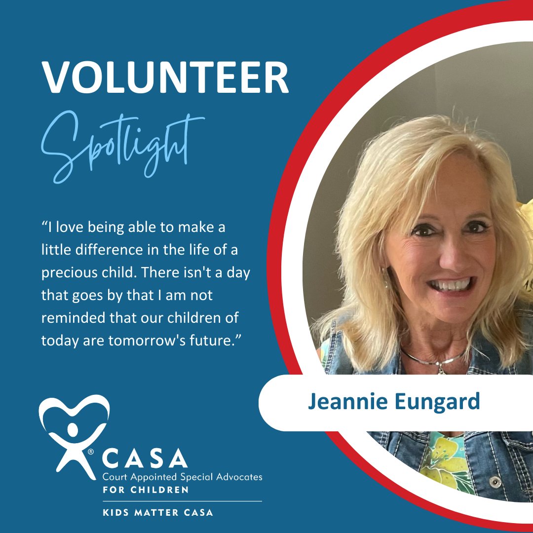 Meet CASA Volunteer Jeannie — Kids Matter Inc.
